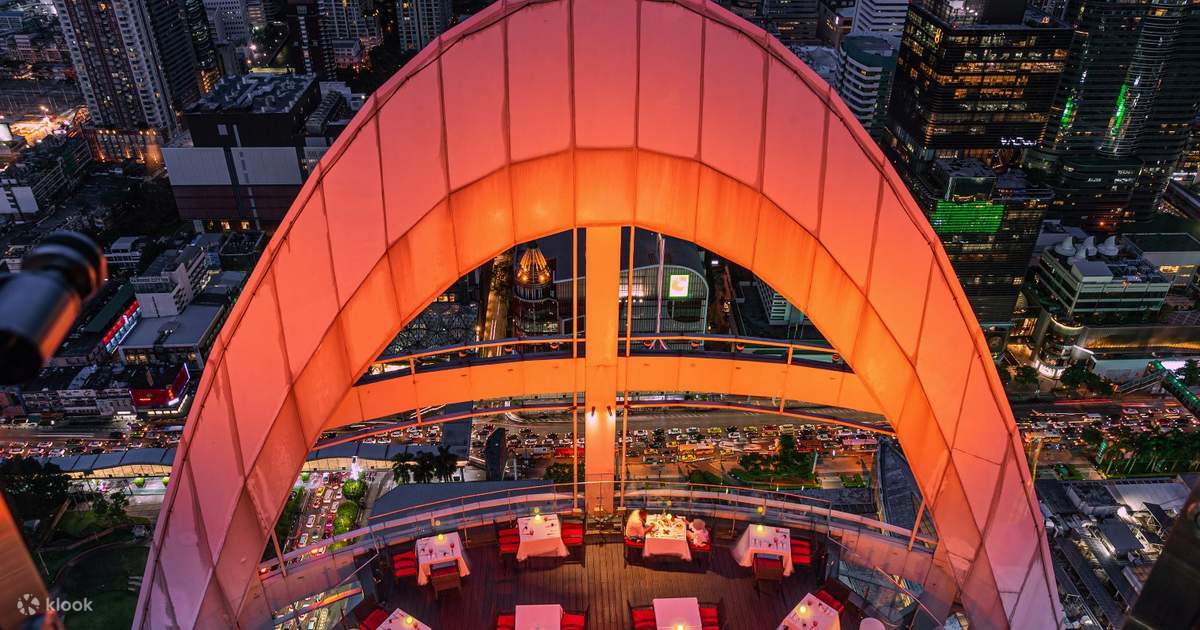 Red Sky Rooftop & Bar 56th Floor at Centara Grand - Klook Australia